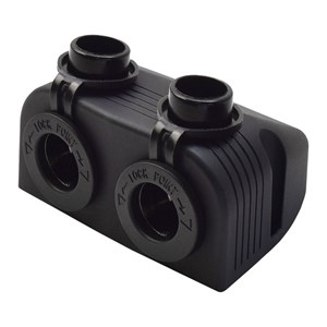 12Vdc double power socket